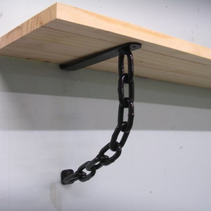 8" Chain Shelf Brackets - Etsy