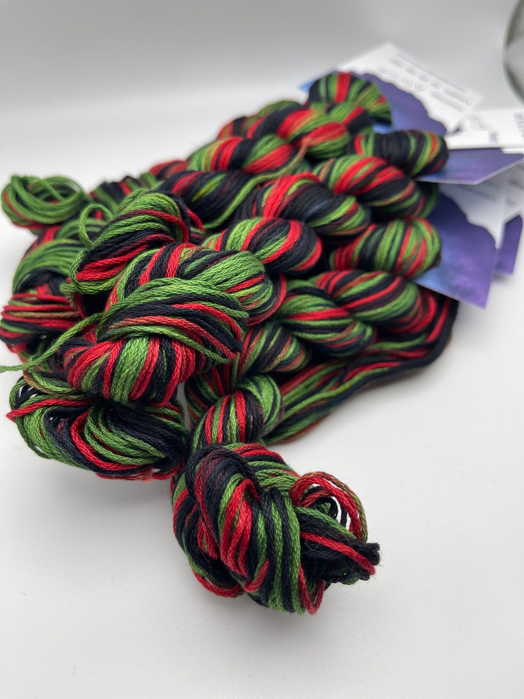 Hand Dyed Floss - Africa - Etsy