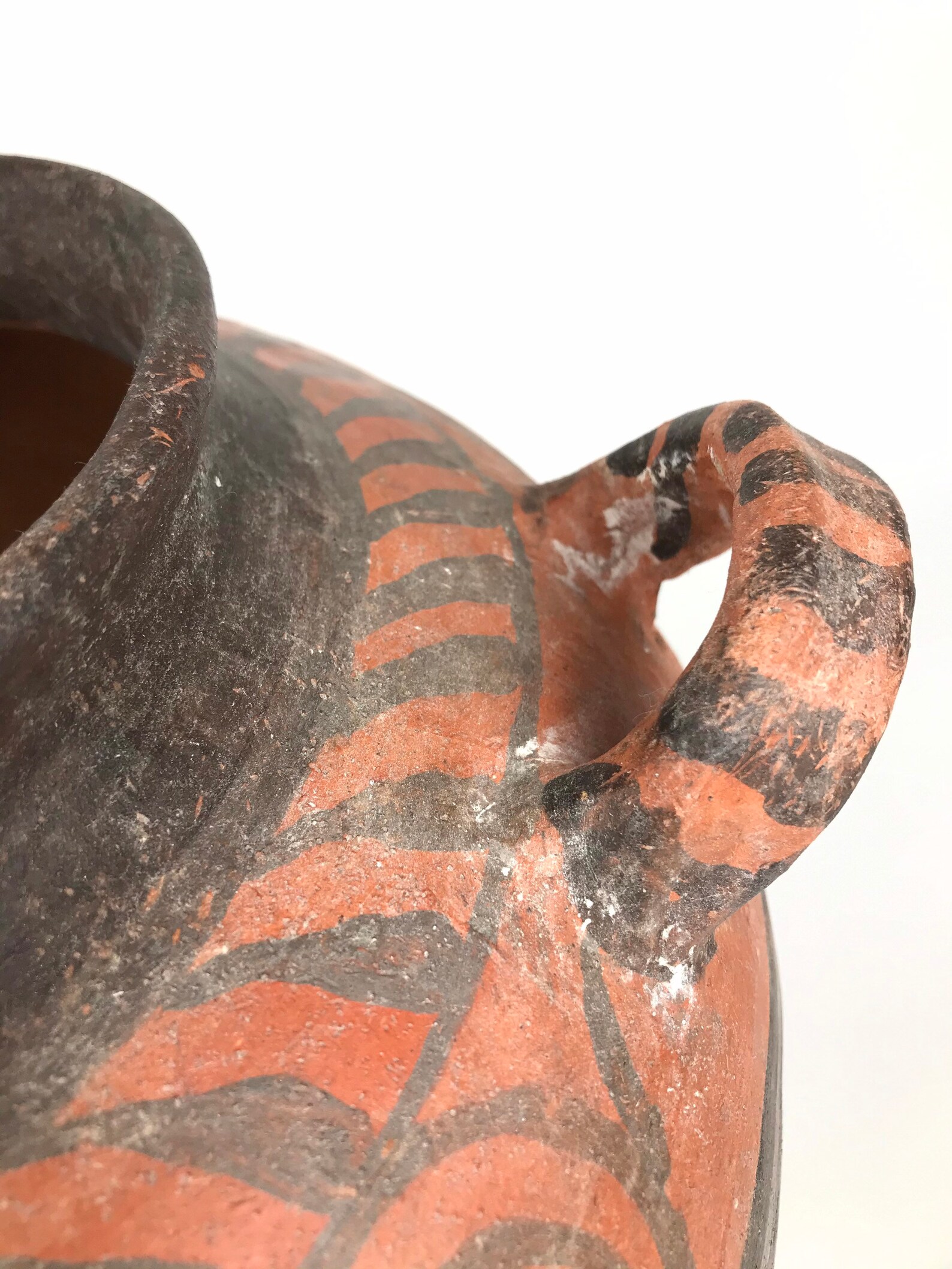 Unique Ancient Greek Amphora Vase. Traditional Sacrifice Vase. Artistic ...