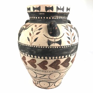 Unique Ancient Greek Amphora Vase. Traditional Sacrifice Vase. Artistic ...