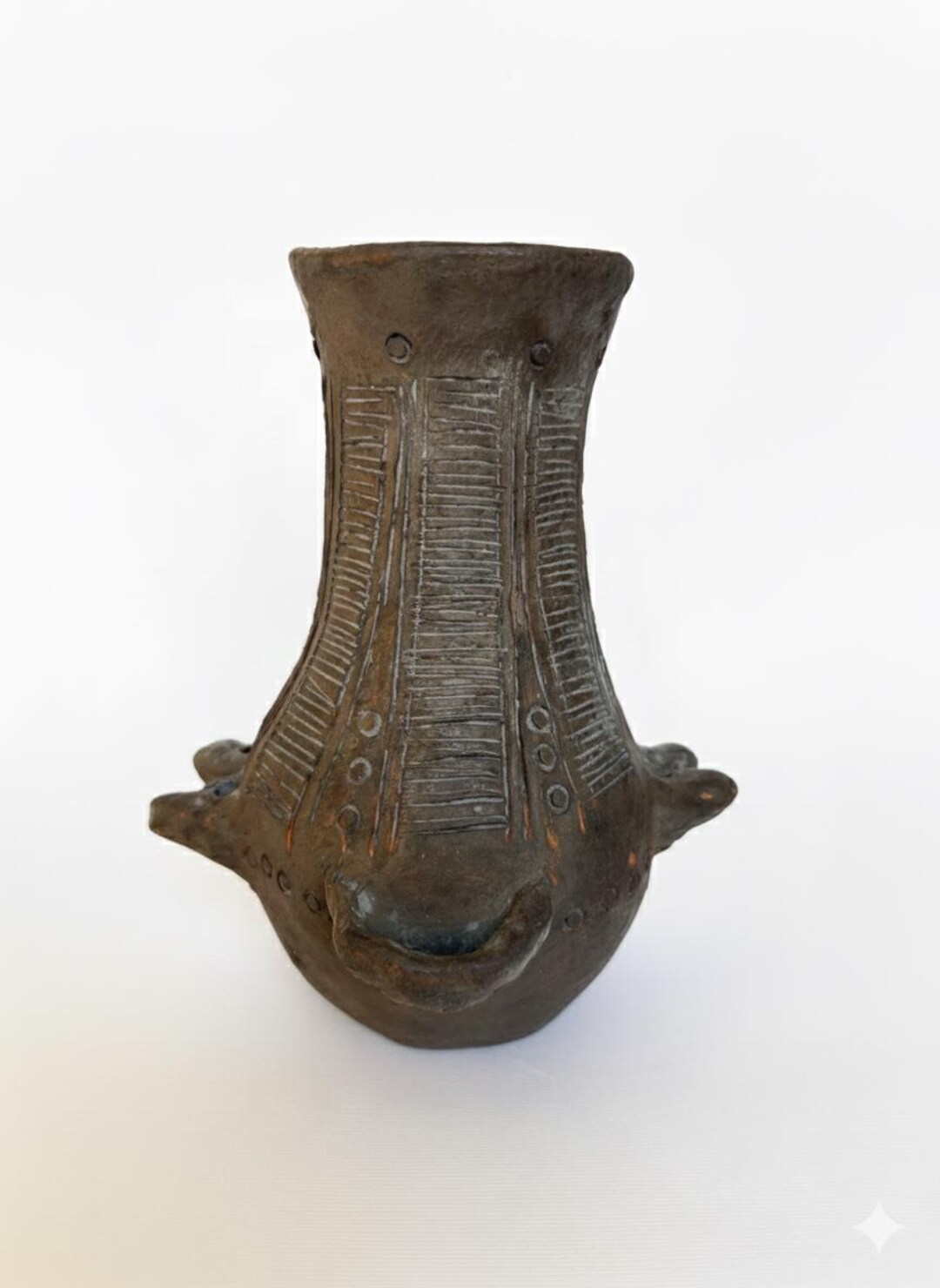 Nuragic Sardinian Pottery Reproduction-handmade Archaeological Clay ...