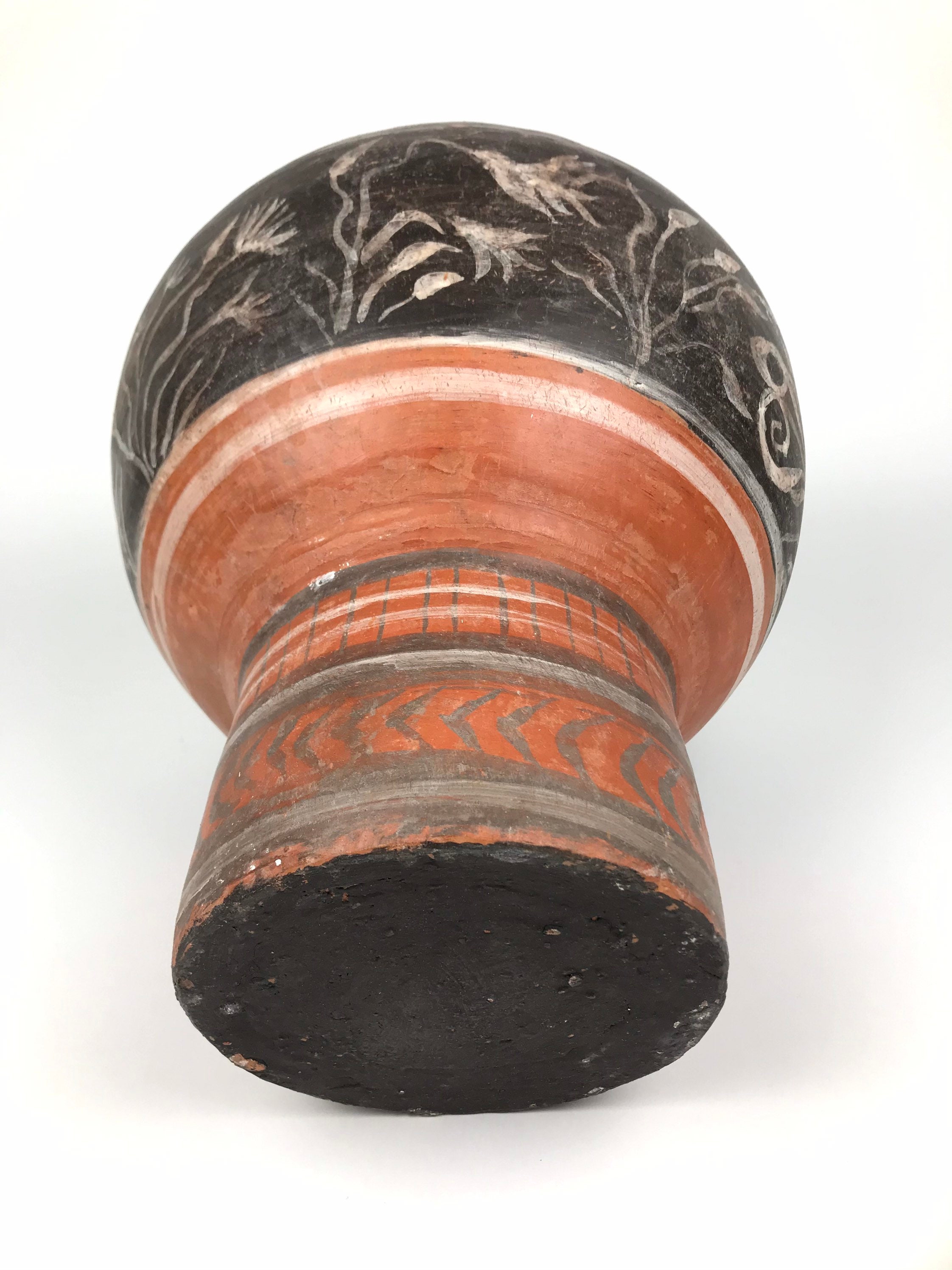 Unique Ancient Greek Amphora Vase. Traditional Sacrifice Vase. Artistic ...