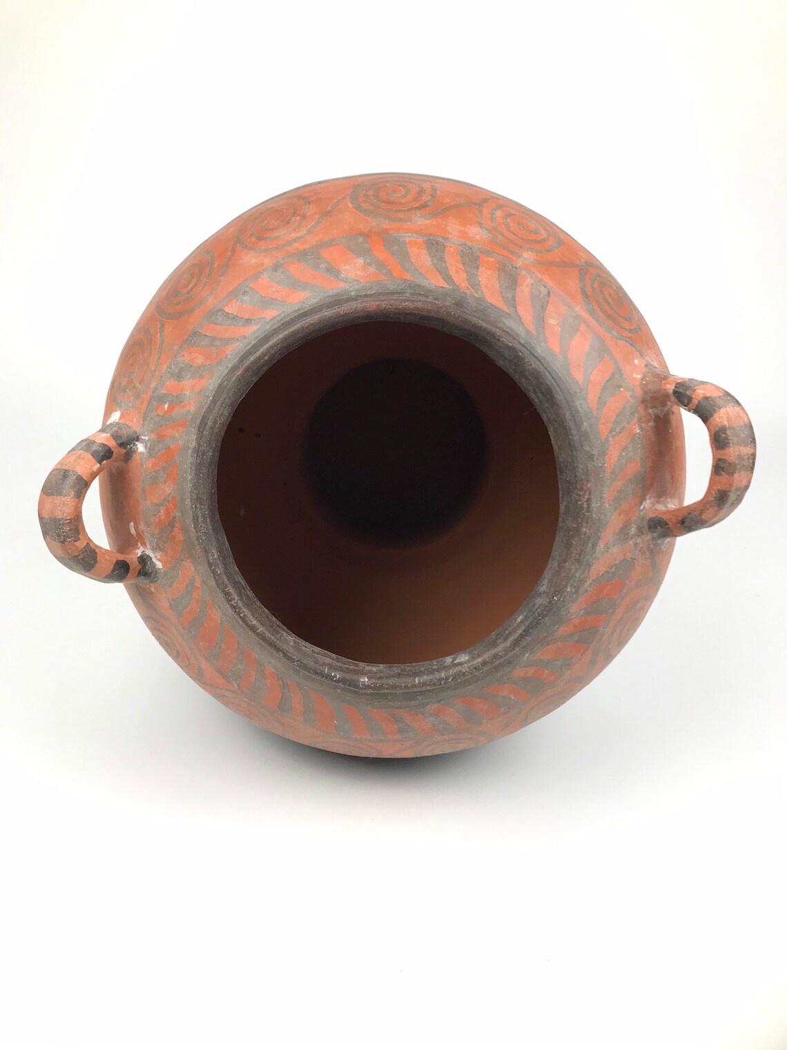 Unique Ancient Greek Amphora Vase. Traditional Sacrifice Vase. Artistic ...