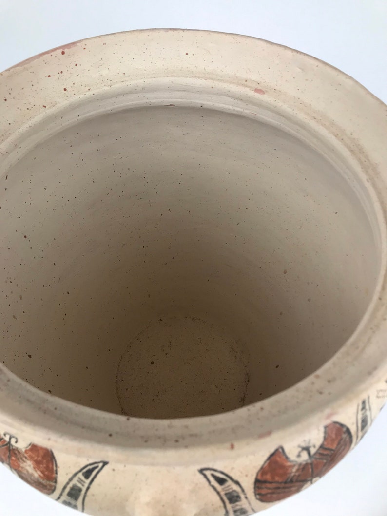 Unique Ancient Greek Amphora Vase. Traditional Sacrifice Vase. Artistic ...