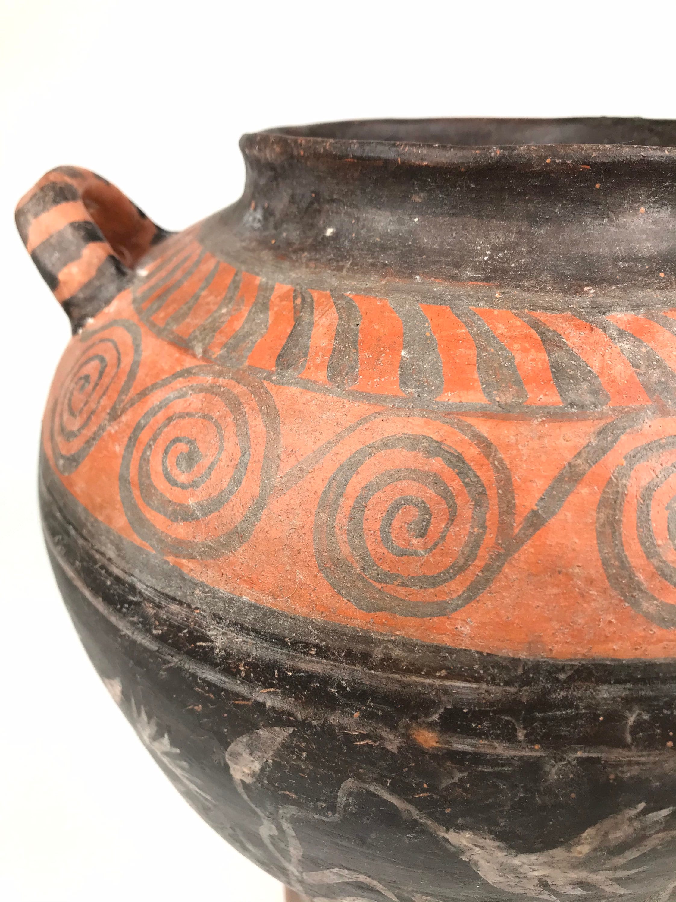 Unique Ancient Greek Amphora Vase. Traditional Sacrifice Vase. Artistic ...