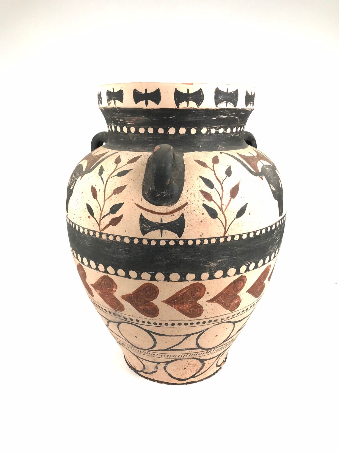 Unique Ancient Greek Amphora Vase. Traditional Sacrifice Vase. - Etsy
