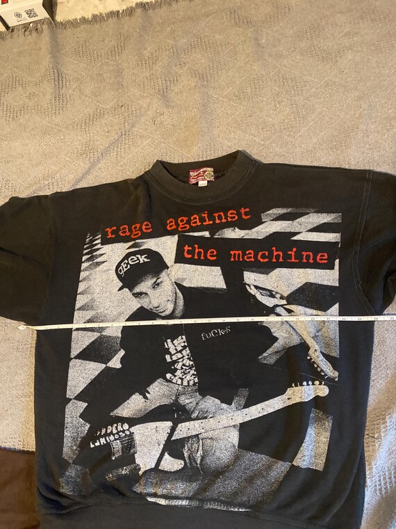 Vintage rare 90s rage against the machine t shirt swe… - Gem