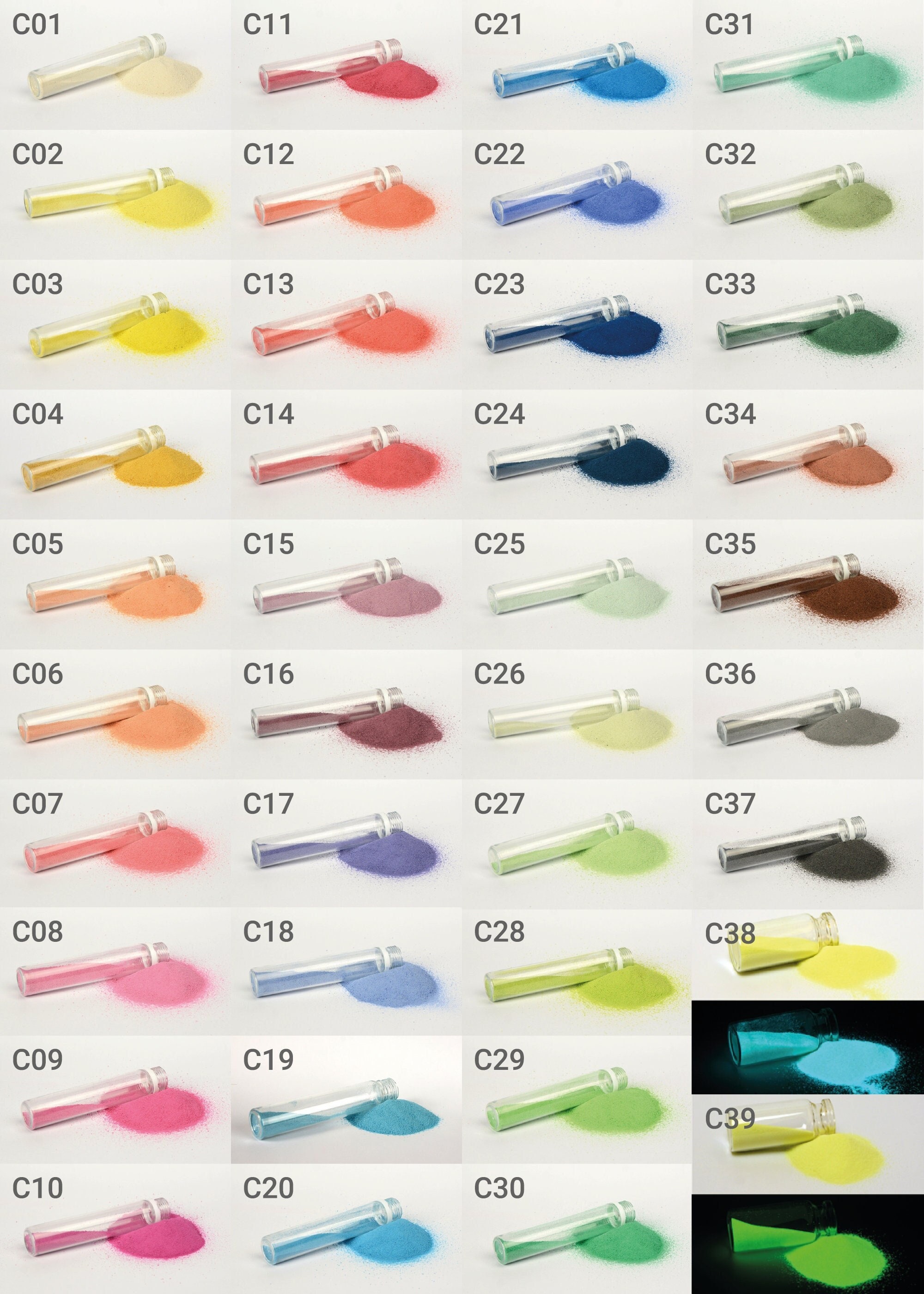 100g Decorative Coloured Sand, Colour Sand, Ceremony Sand, Wedding Sand ...