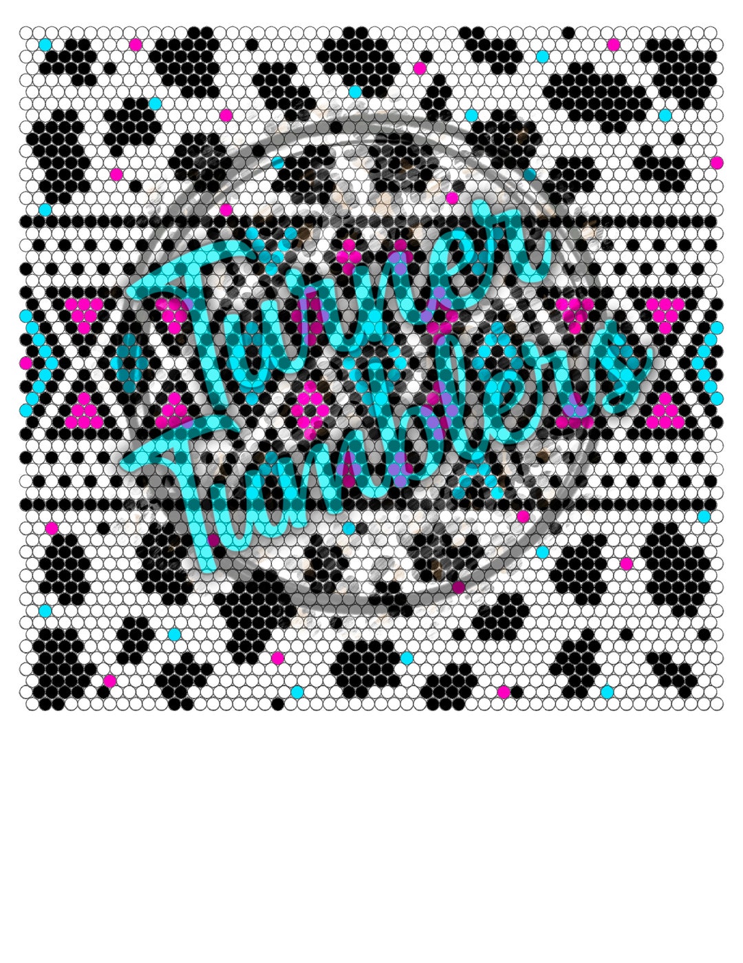 20ss Cow Aztec Template for 30oz Tumbler - Etsy