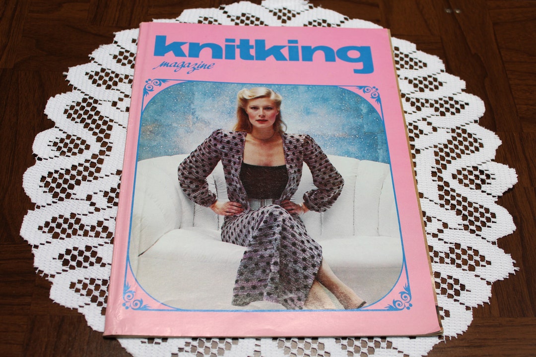 Vintage Knitking Magazine for Machine Knitting 1979 Volume 15 No. 4 - Etsy