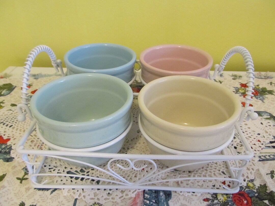 Vtg Condiment Candy Relish Cookie Herb Garden Pastel Ceramic - Etsy