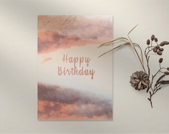 Boho Birthday Card Boho Rainbow Card Happy Birthday Cricut - Etsy Canada