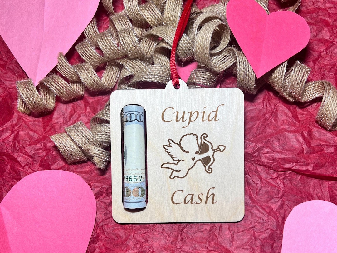 Cupid Cash Valentine's Day Money Holder, Valentine’s Day Gift for Her ...