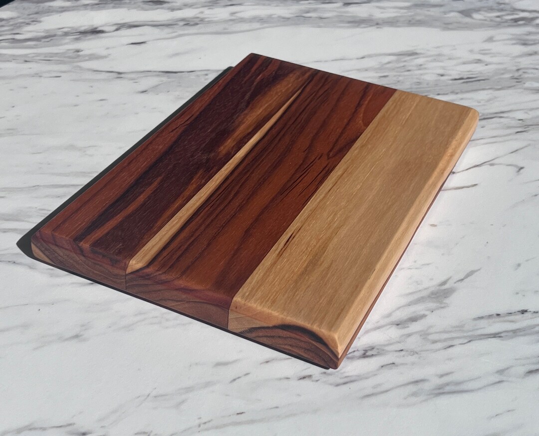 Handcrafted Teak Cutting Board - Premium Wood Chopping Board for ...