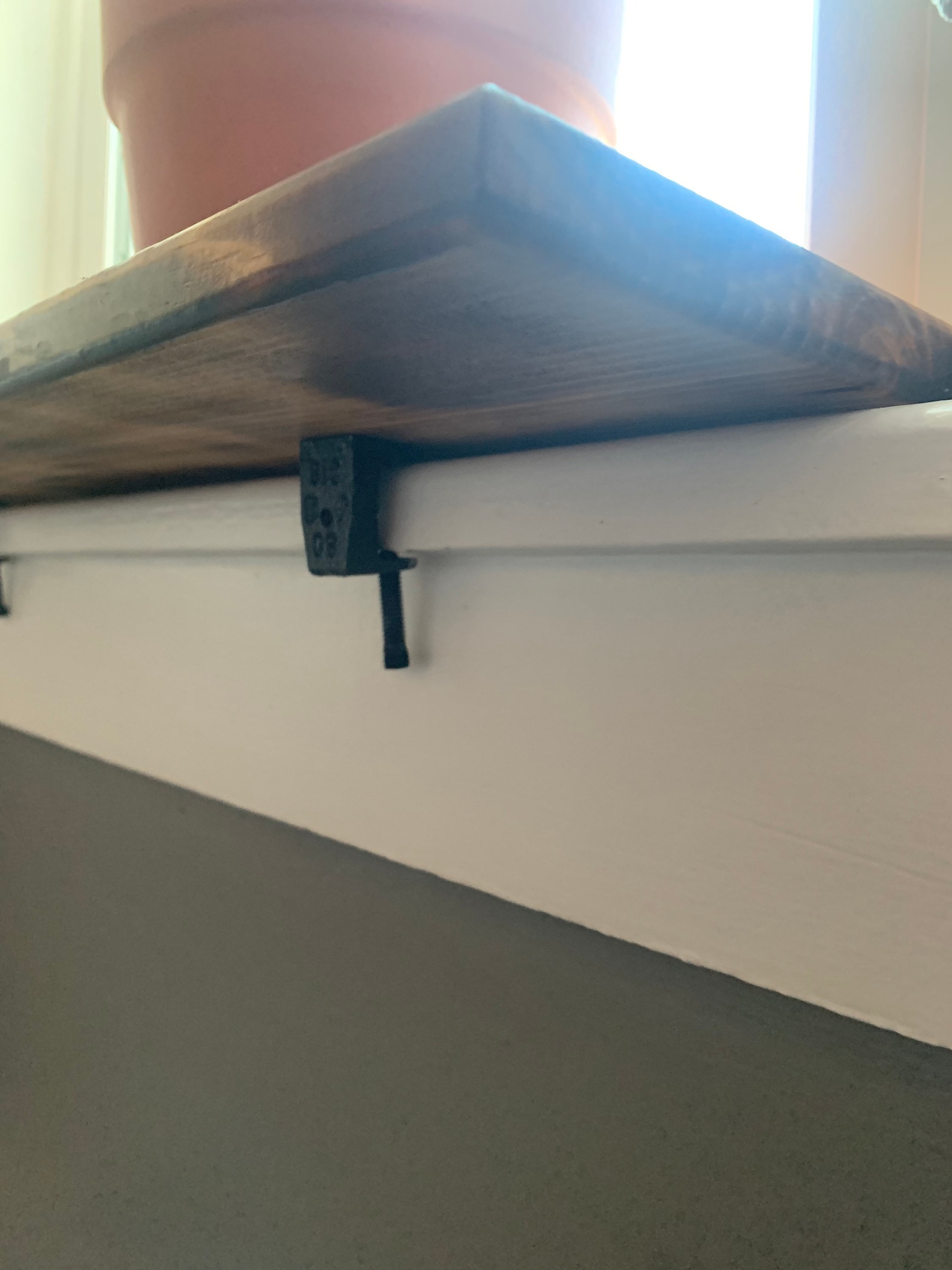 Window Sill Shelf, Wooden Shelf for Plants, Floating Shelf, Farmhouse ...