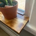Window Sill Shelf, Wooden Shelf for Plants, Floating Shelf, Farmhouse ...