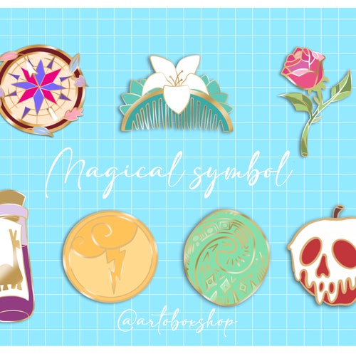 Pins magic Symbols - Etsy