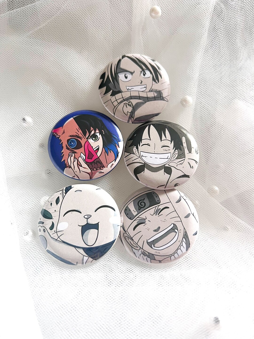 Manga Badges - Etsy