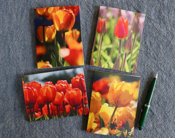 Lovely Spring Note Cards Set of 8 | Etsy