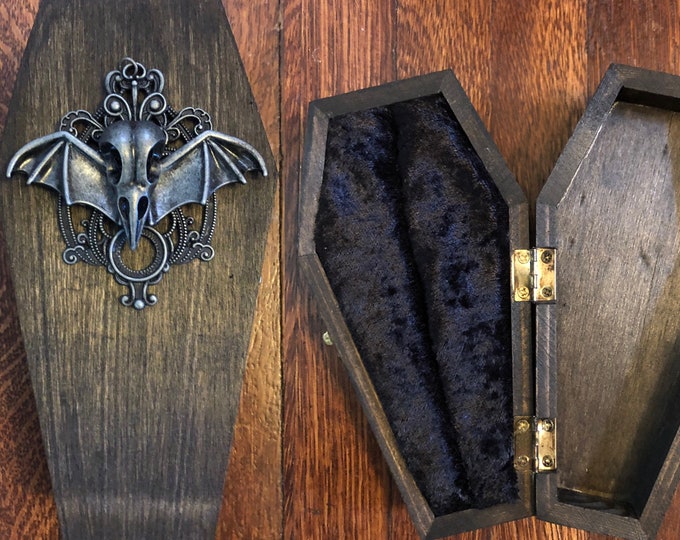 Gothic Victorian Coffin Box - Etsy