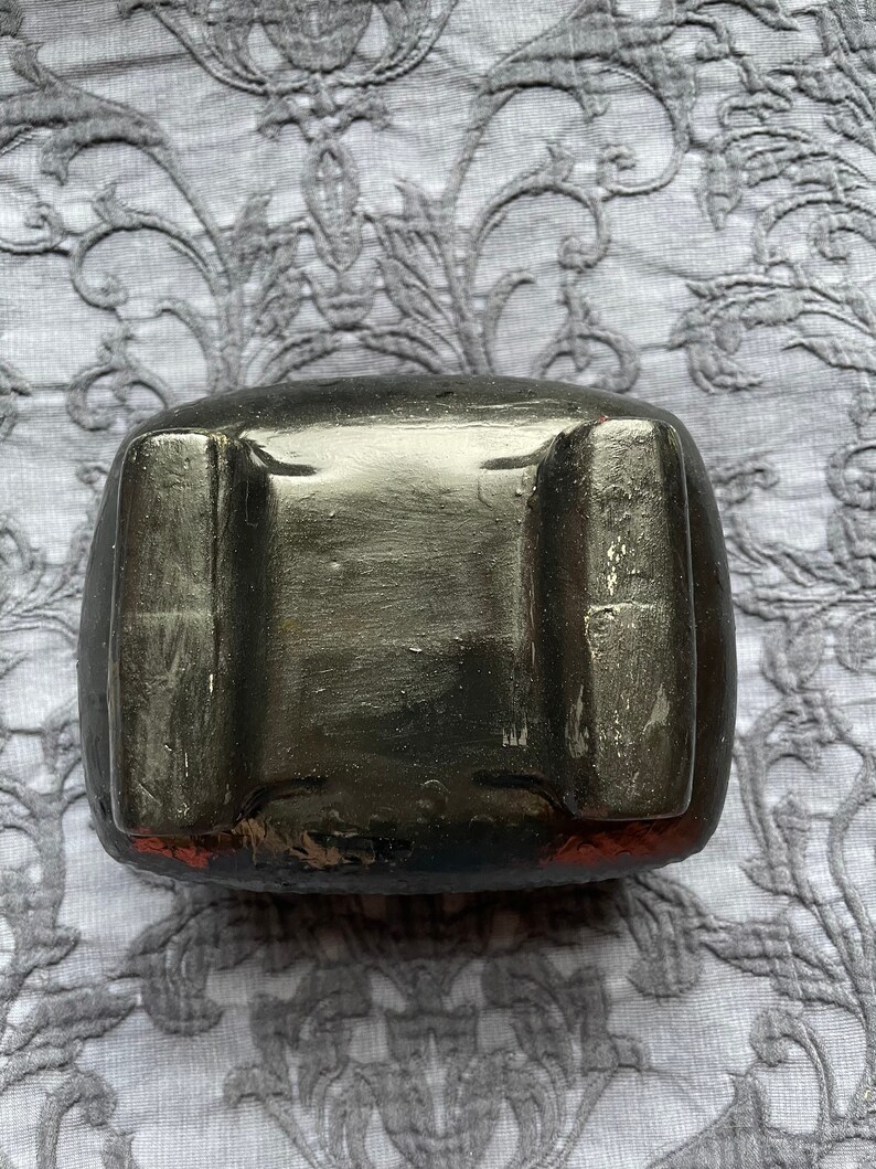 Gothic Clay Cauldron Trinket Dish Vintage Inspired Upcycled | Etsy