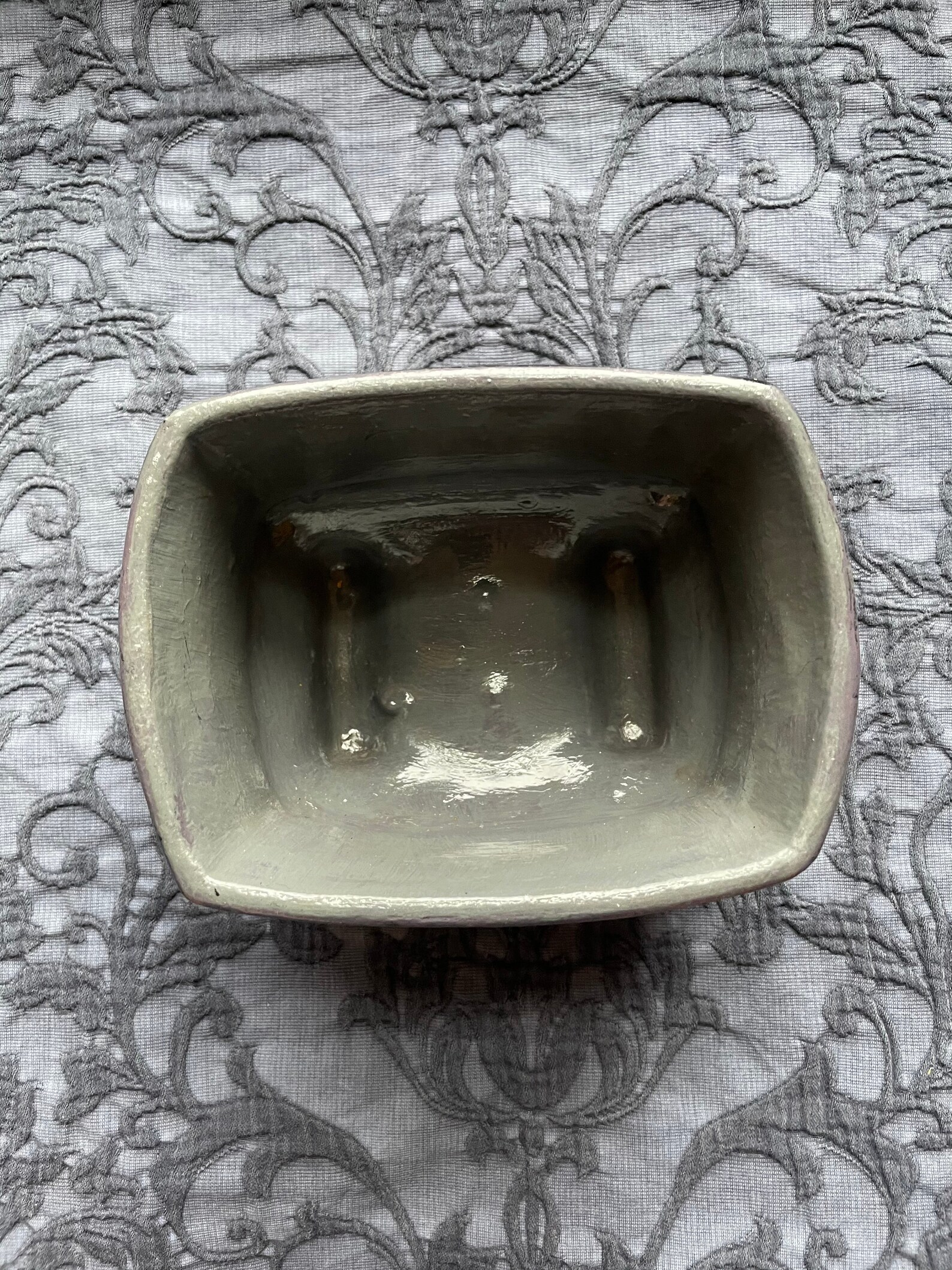 Gothic Clay Cauldron Trinket Dish Vintage Inspired Upcycled | Etsy