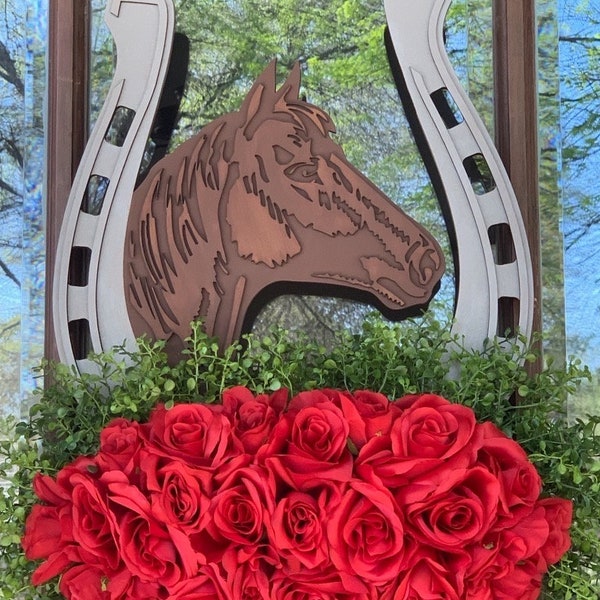 Equestrian Wreath - Etsy