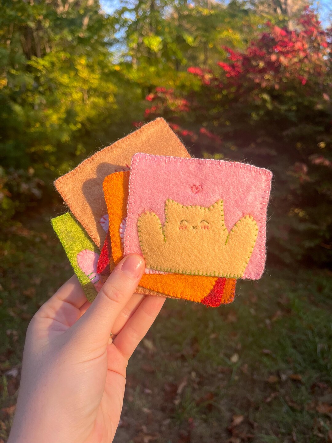 Kitten Patch! // Sew on Felt Patches - Etsy