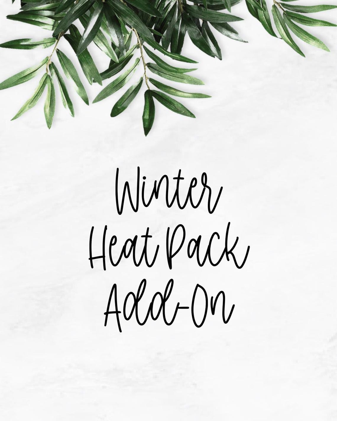 Winter Heat Pack Add-on - Etsy