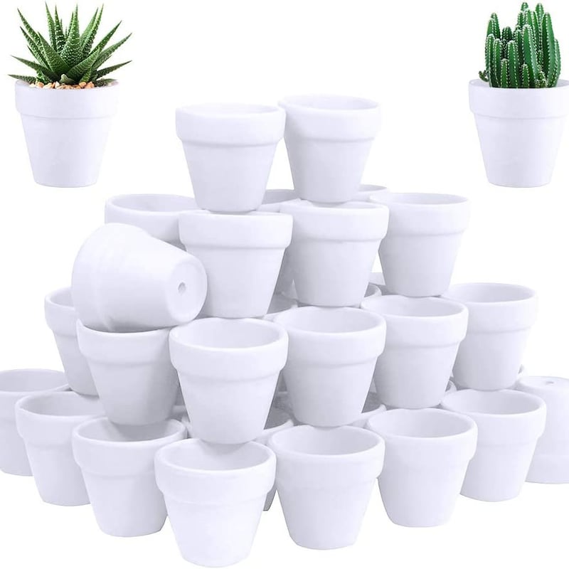 Mini Clay Pots - Etsy