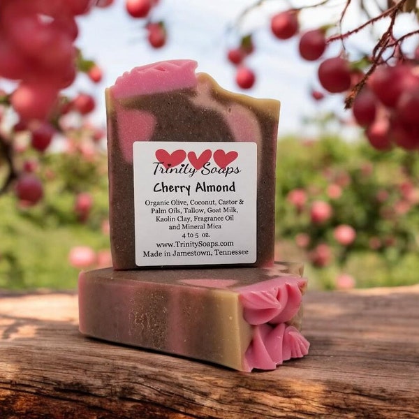 Cherry Almond Soap - Etsy