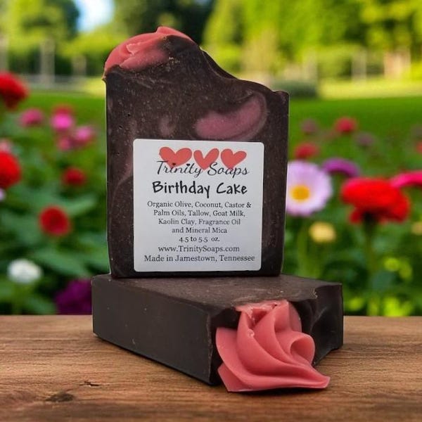 Birthday Cake Soap - Etsy