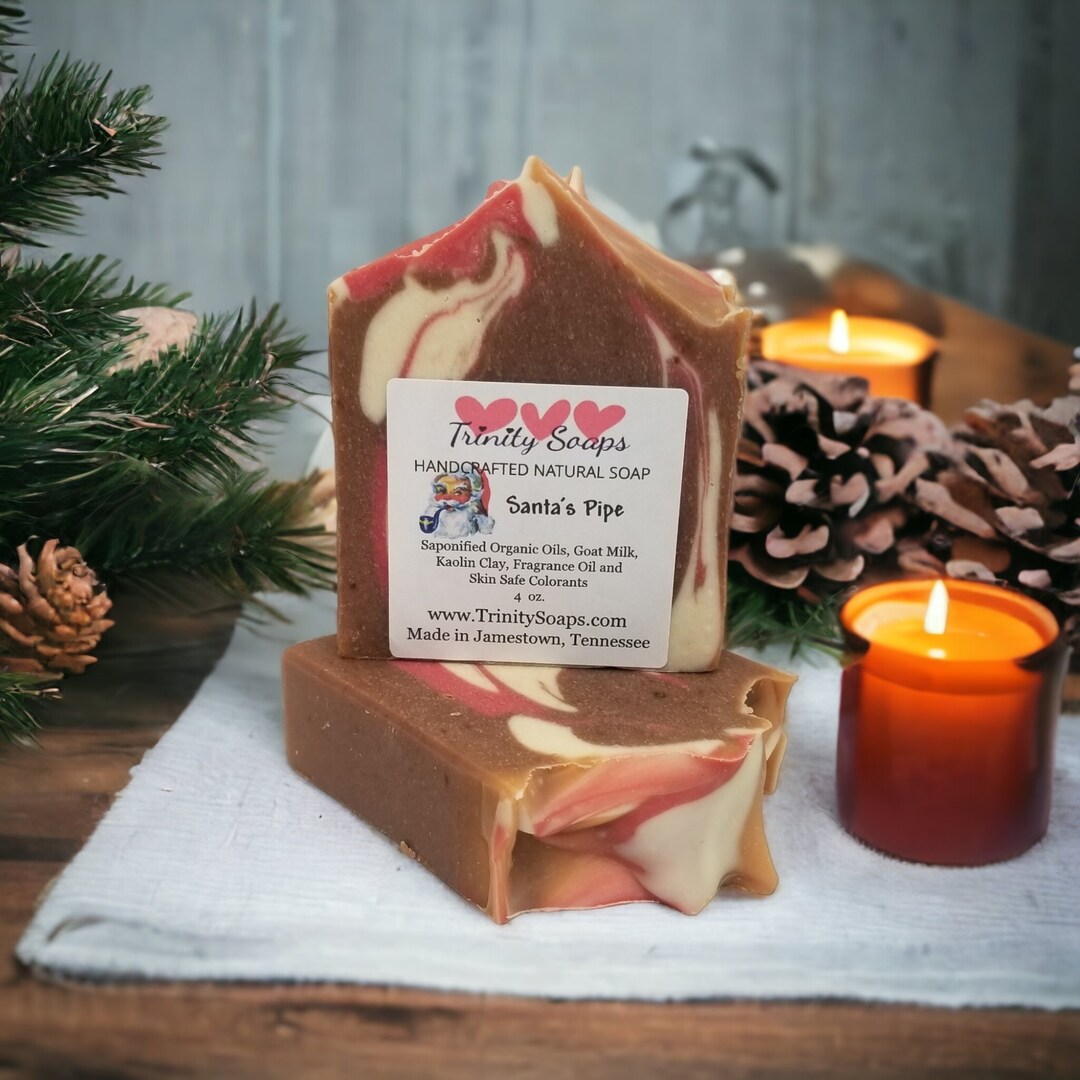 Santa's Pipe Goat Milk, Hand Made Cold Process Natural Soaps ...