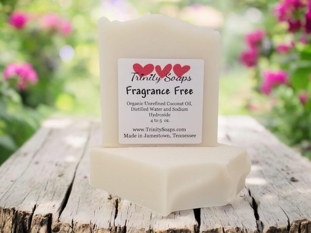 Soap, Organic Fragrance & Colorant Free Bar Soap, Handmade, Homemade ...