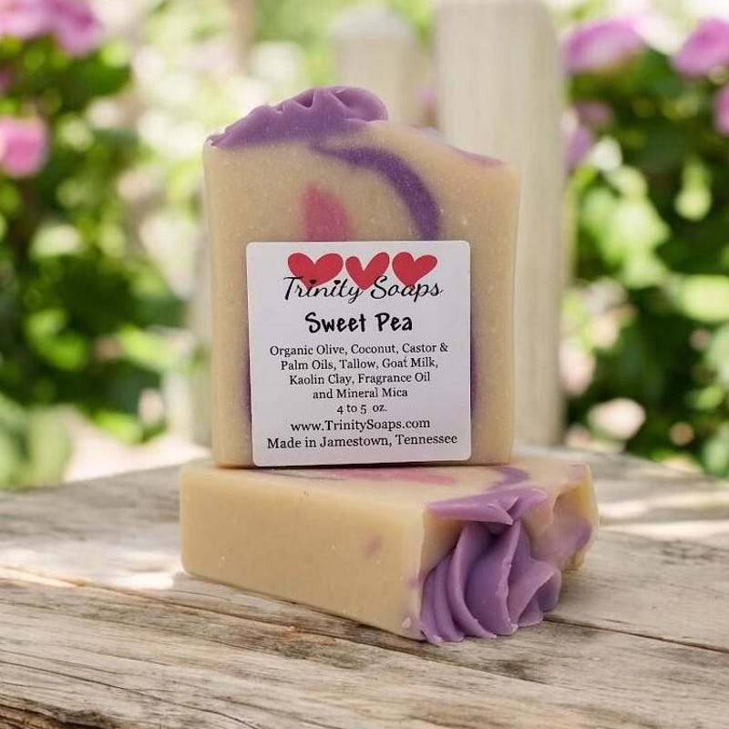Sweet Pea Soap - Etsy