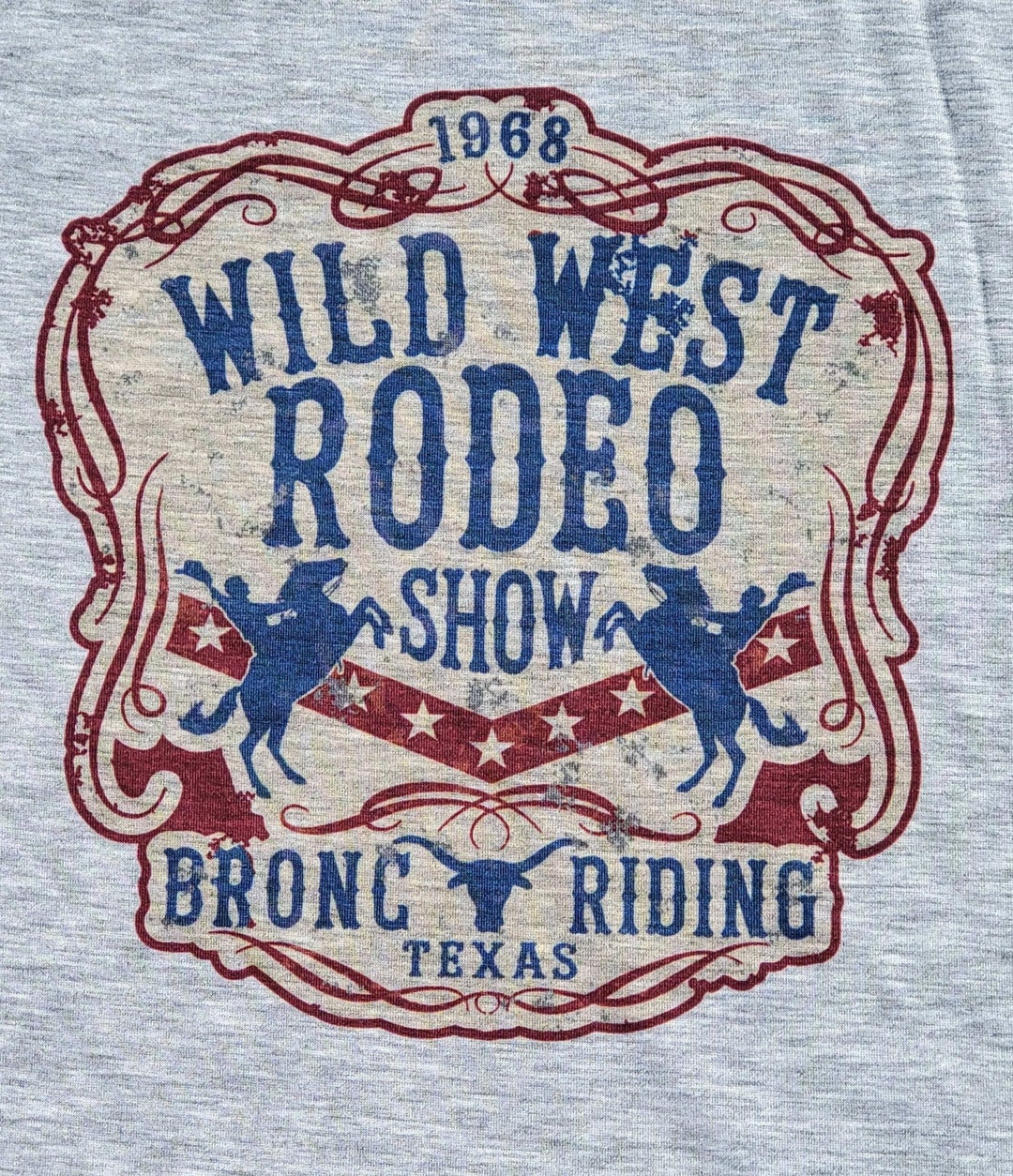 Wild West Rodeo T-shirt, Bronc Rider Rodeo Shirt, Cowboy Tee, Western ...