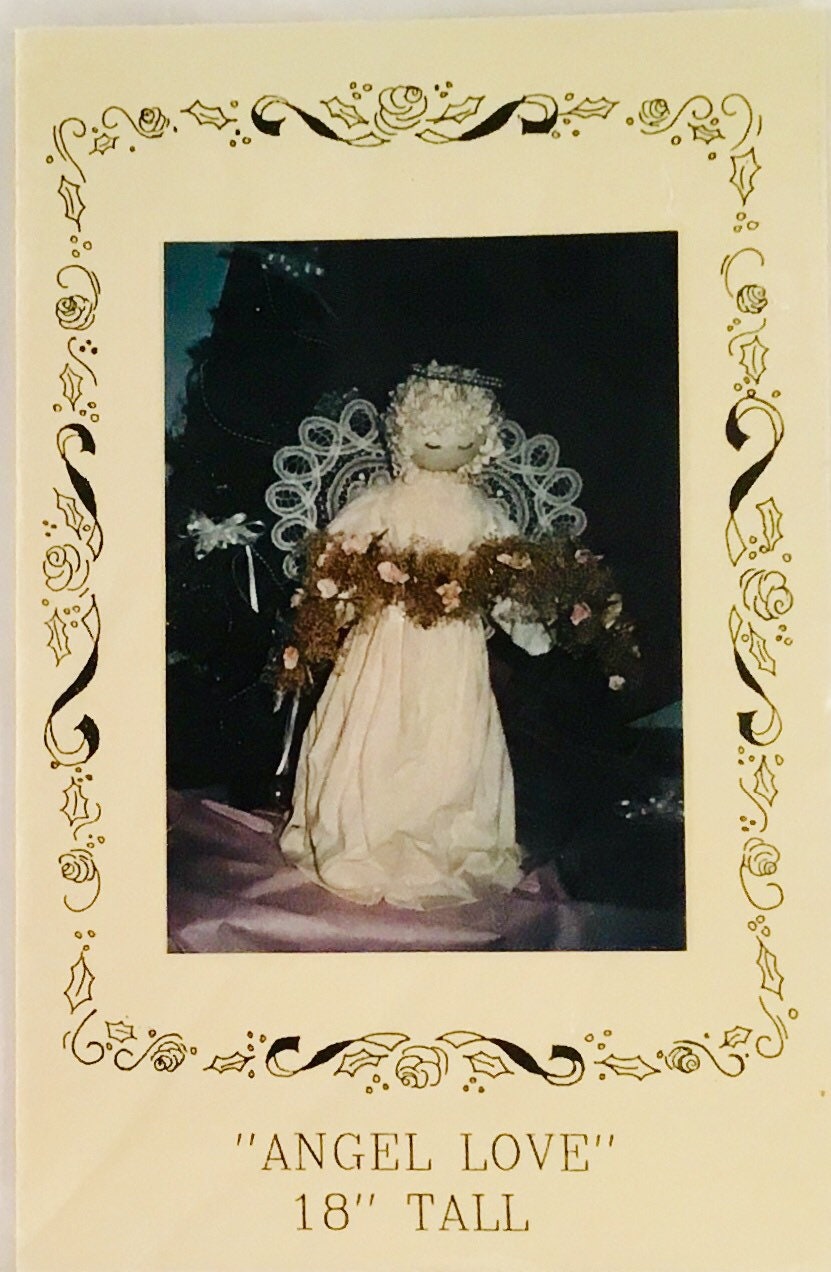 NEW 18 ANGEL LOVE Doll Craft Pattern/Instructions for you to | Etsy