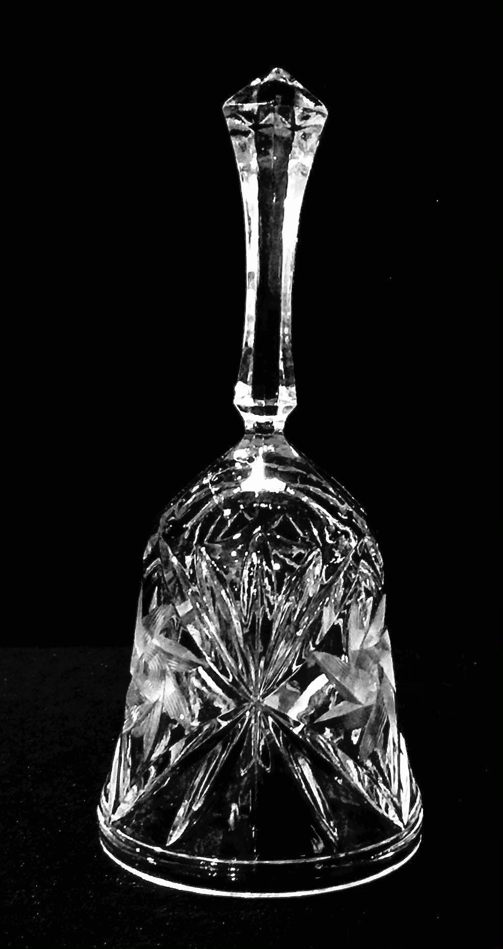 Gorgeous Tall Hand-cut Lead Crystal Dinner Bell - Made in Yugoslavia ...