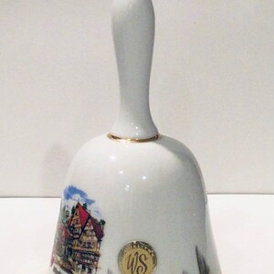 Vintage REUTTER? Porcelain Bell With Street Scene From W Germany ...