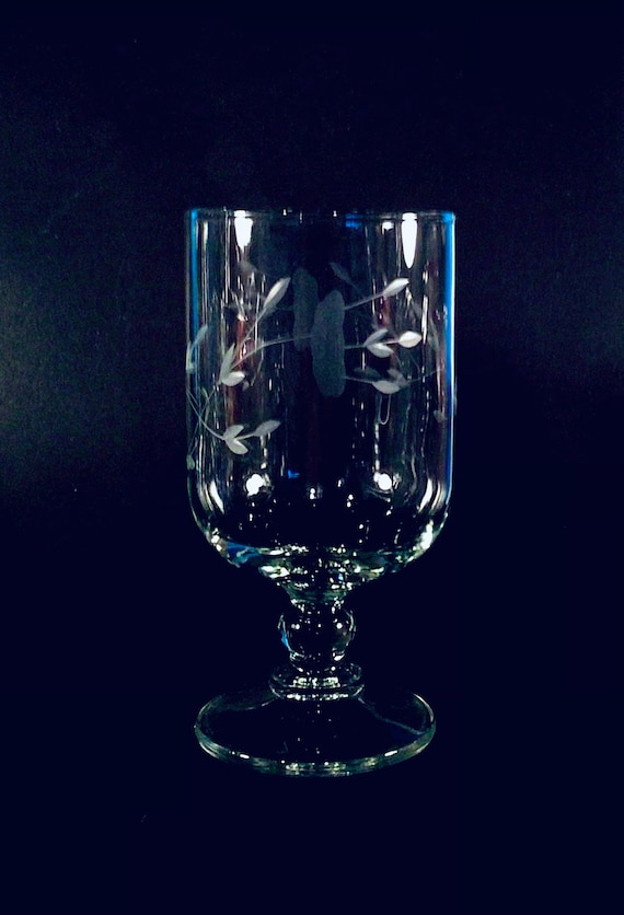 PRINCESS HOUSE Heritage Pattern Crystal Tall Pedestal Vase or | Etsy