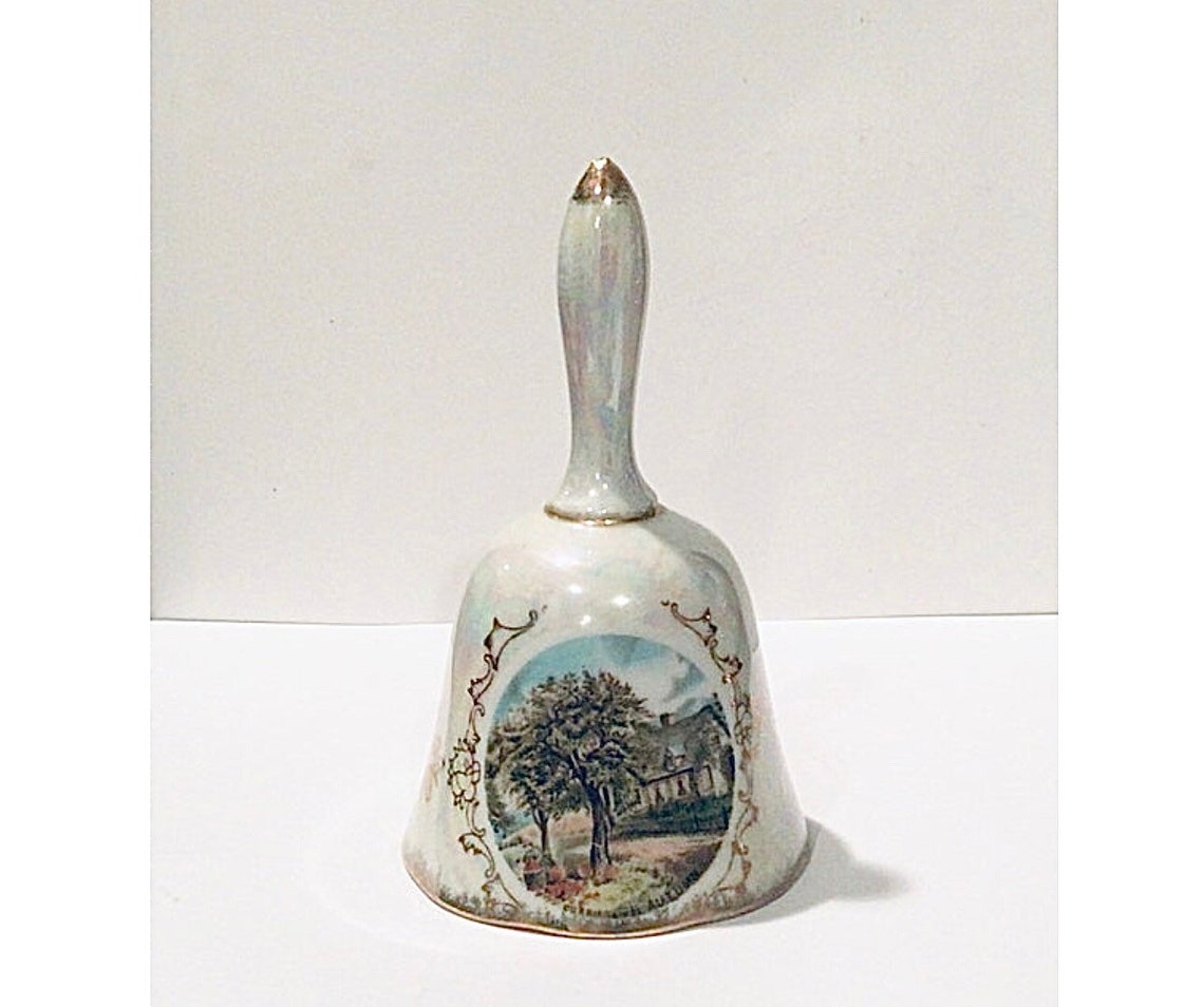 Vintage REUTTER? Porcelain Bell With Street Scene From W Germany ...
