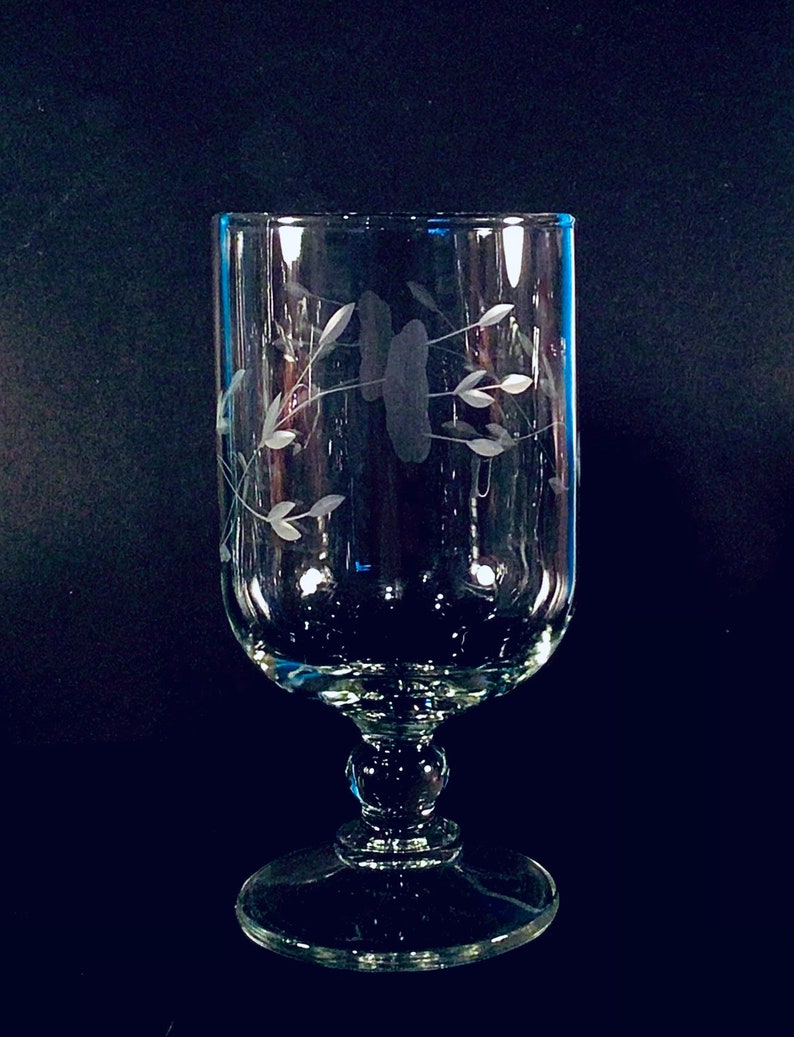 PRINCESS HOUSE Heritage Pattern Crystal Tall Pedestal Vase or | Etsy