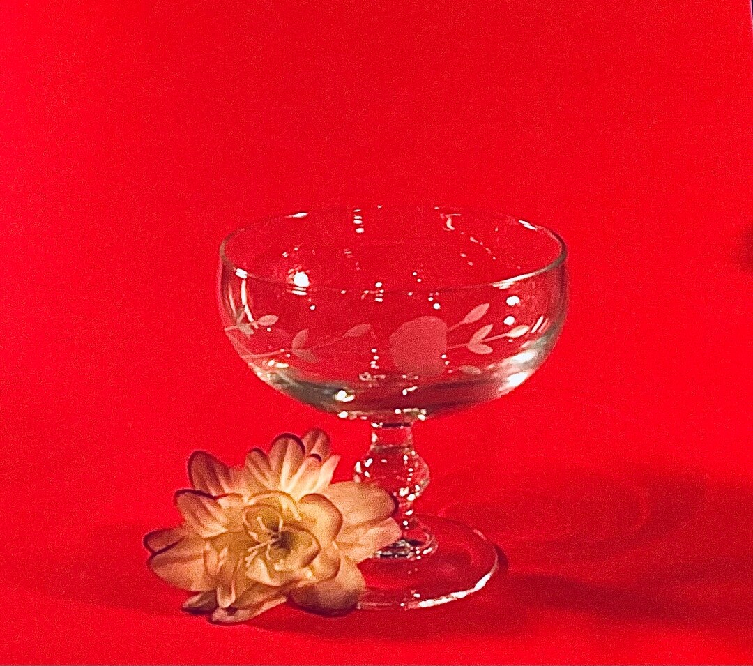 PRINCESS HOUSE Crystal Heritage Pattern Dessert, Sherbet or Champagne ...