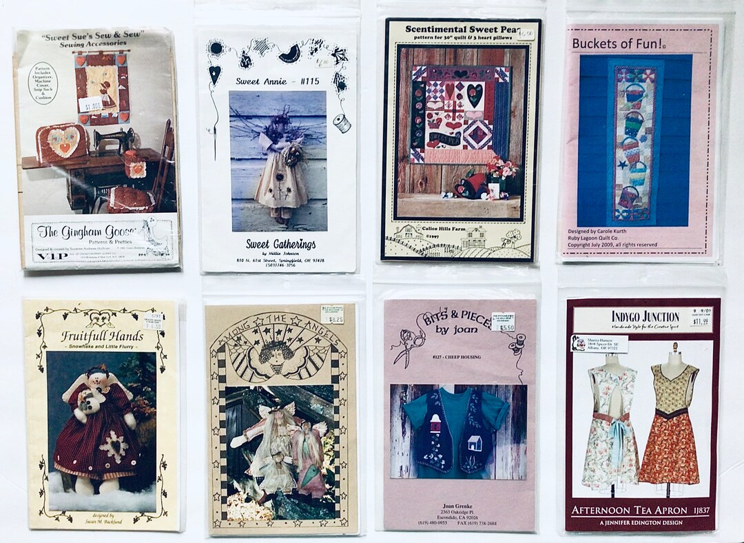 CLEARANCE - Eight Craft Patterns to Choose From - Create Yourself ...