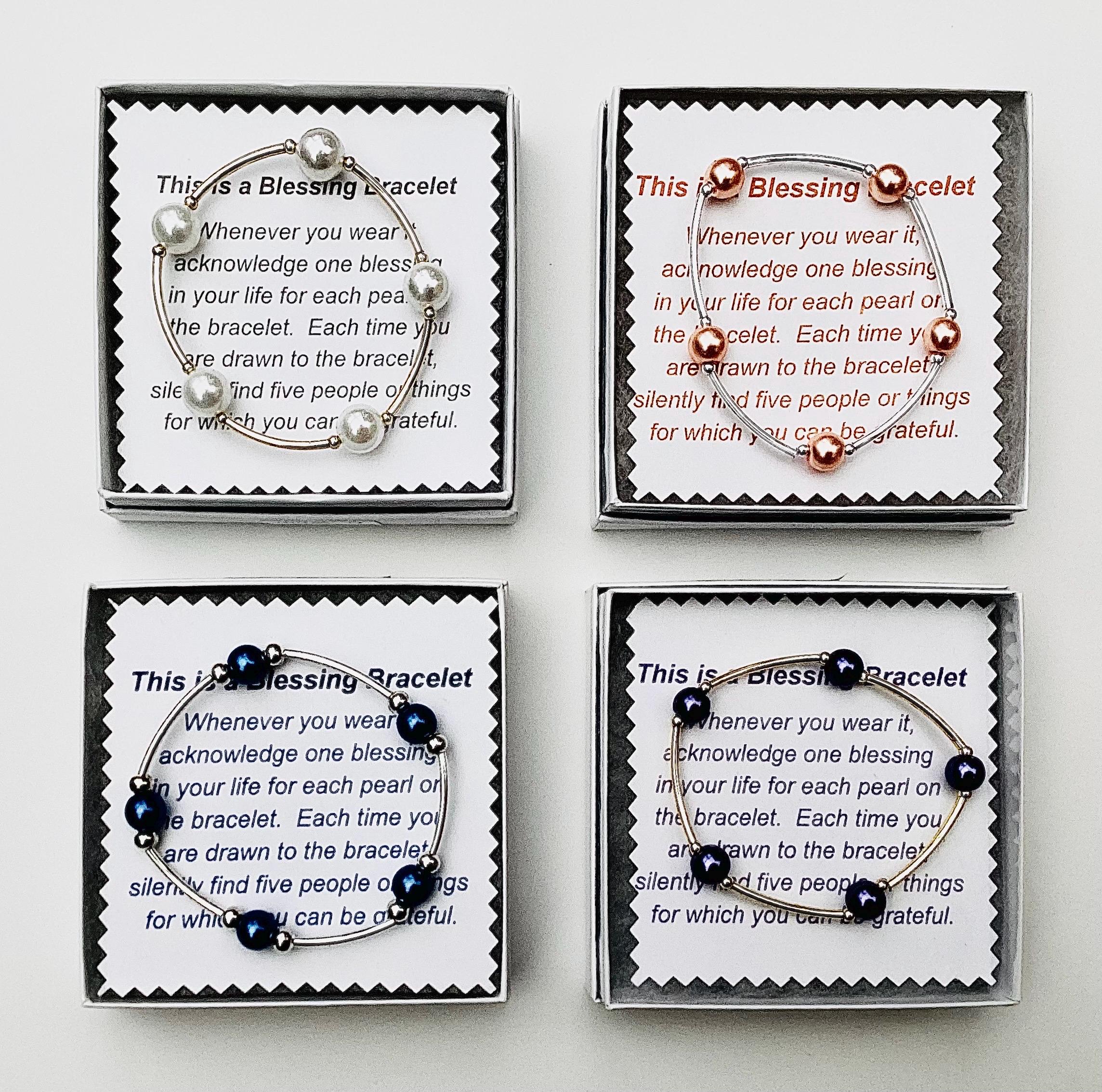 Handmade NEW BLESSING BRACELETS in Many Colors in White Gift Box ...