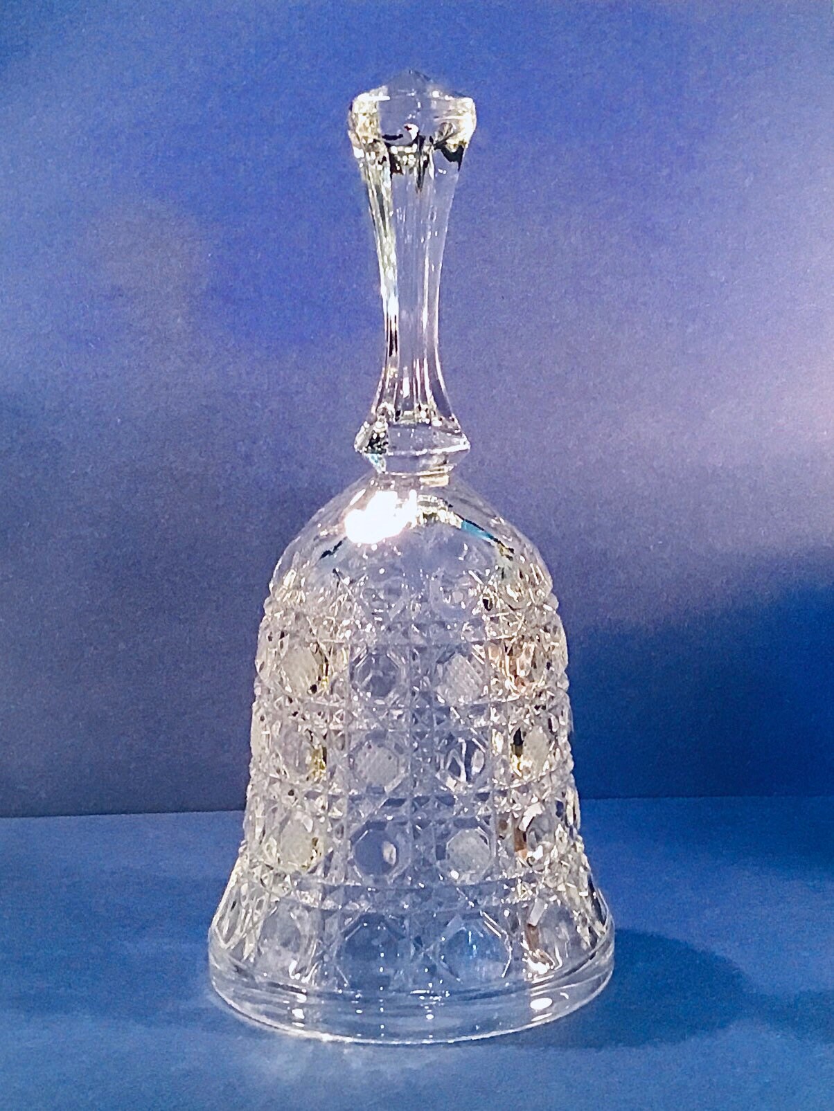 Vintage Bleikristall Lead Crystal Cut Glass Bell From W. Germany ...