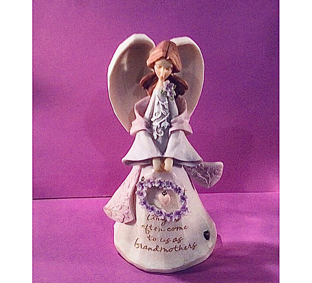 ENESCO FOUNDATIONS Angel Statue Angels Often Come to Us as - Etsy
