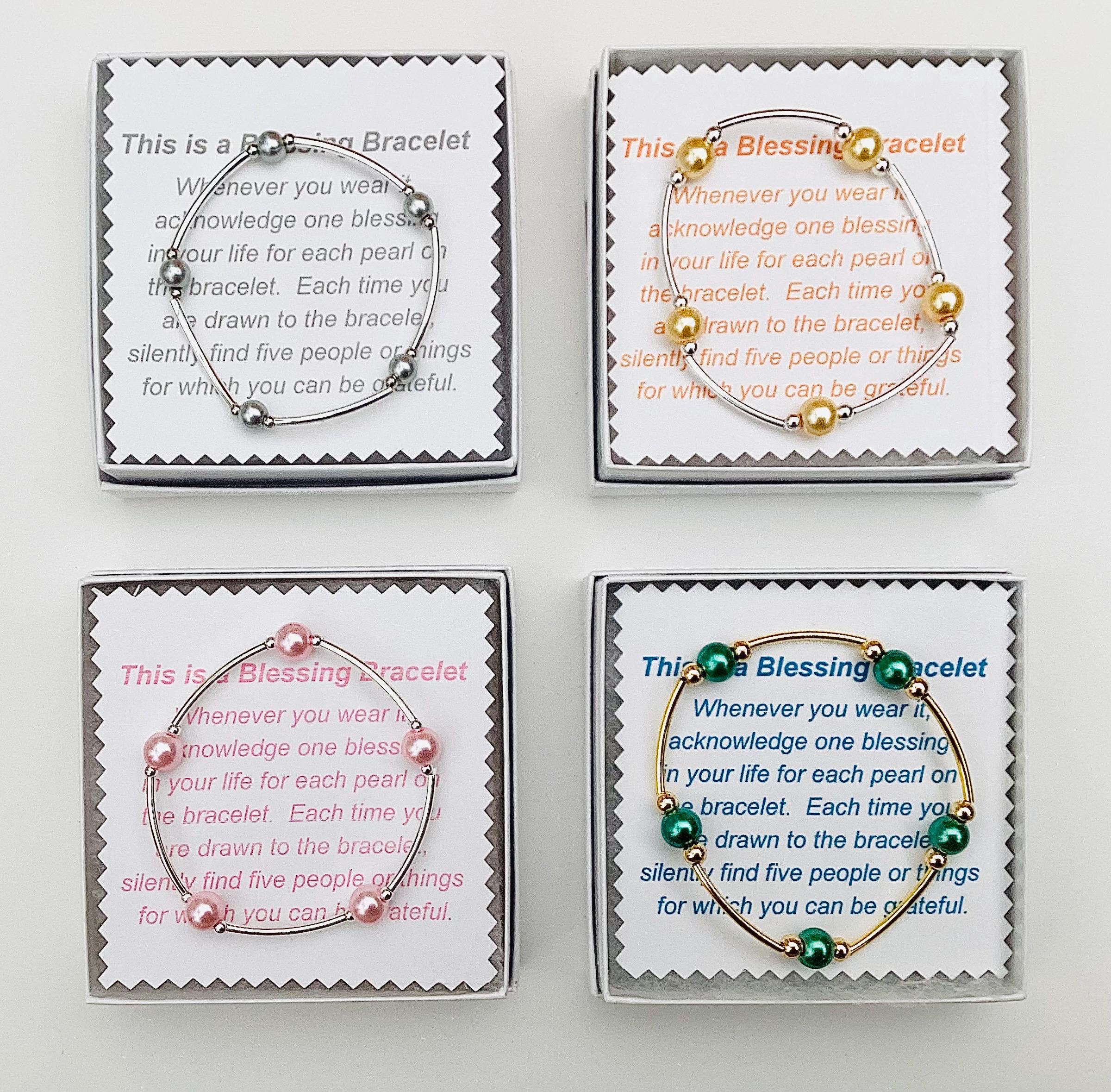 Handmade NEW BLESSING BRACELETS in Many Colors in White Gift Box ...