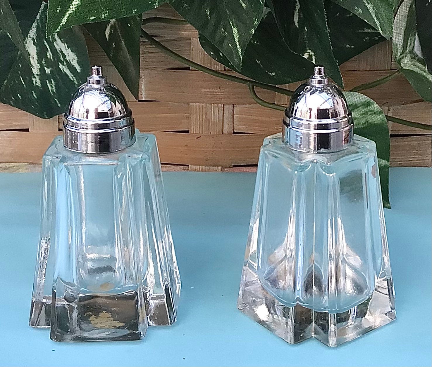 Set of NEW Vintage PRINCESS HOUSE Crystal Salt & Pepper - Etsy
