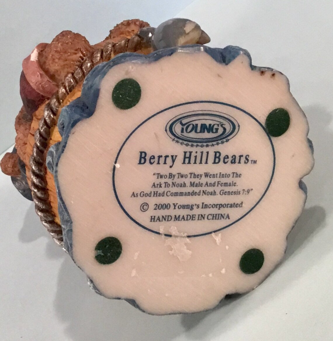 Young’s BERRY HILL BEARS Bears Figurine - 2000 - Giftable - Etsy
